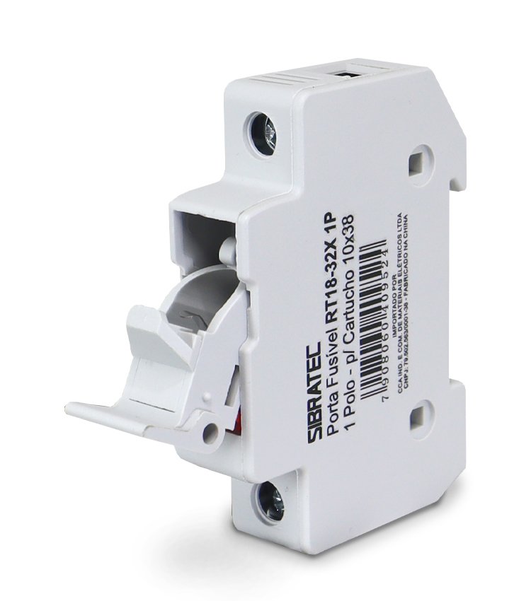 Porta Fusível Cartucho RT18-32 10x38mm | até 32A 1 Polo