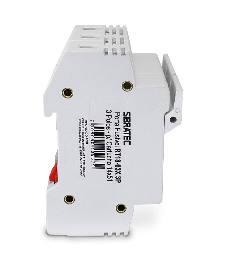 Porta Fusível Cartucho RT18-63 14x51mm | até 63A 3 Polos
