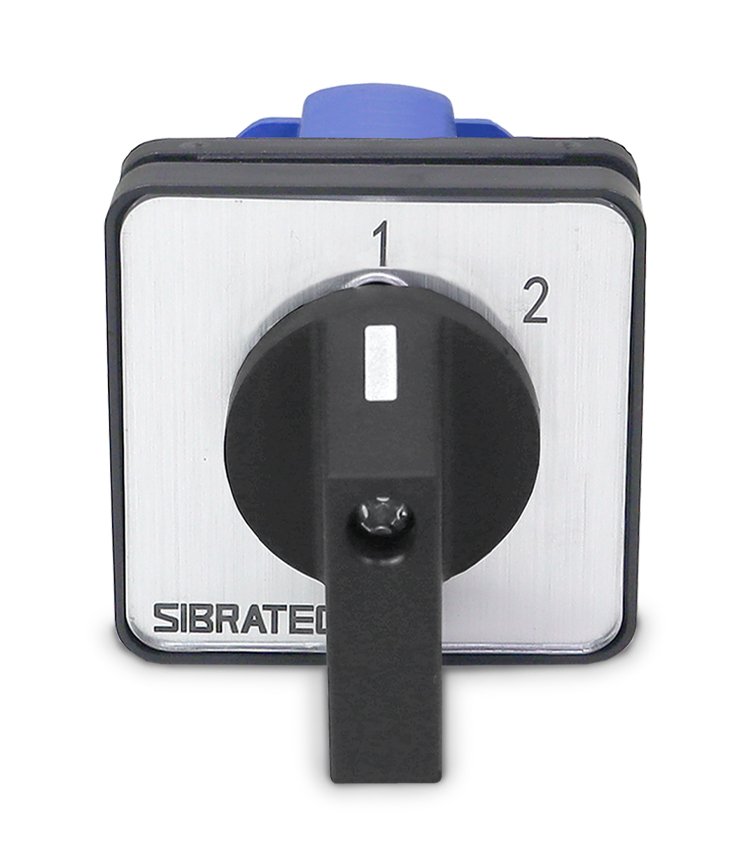 Chave Rotativa Seletora Unipolar 20A | LW28-20 2 Posições