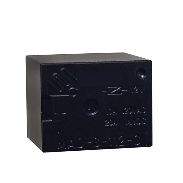 Kit 10 peças Relé Miniatura MAD-S-112-C 10a/120Vca 12Vcc