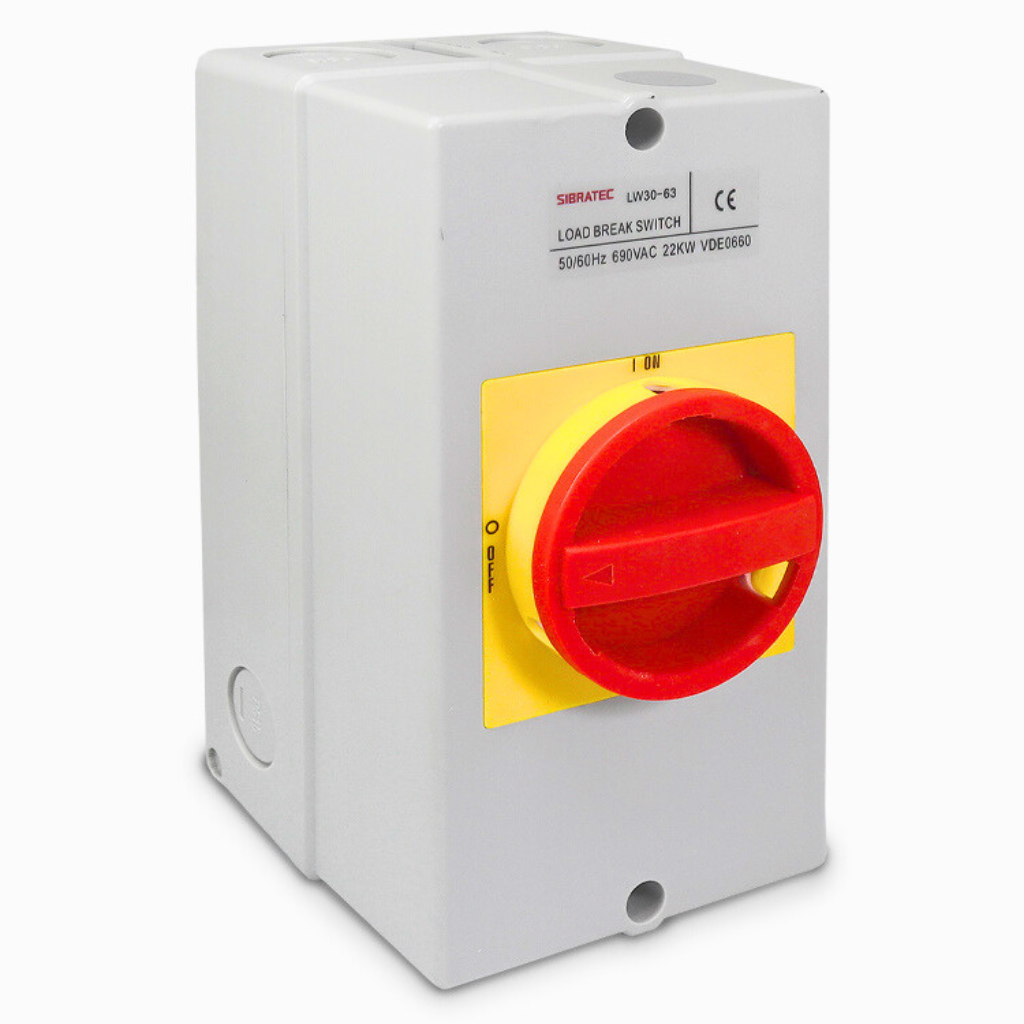 Chave Rotativa Tripolar c/Caixa | Liga/Desliga | LW30 63A