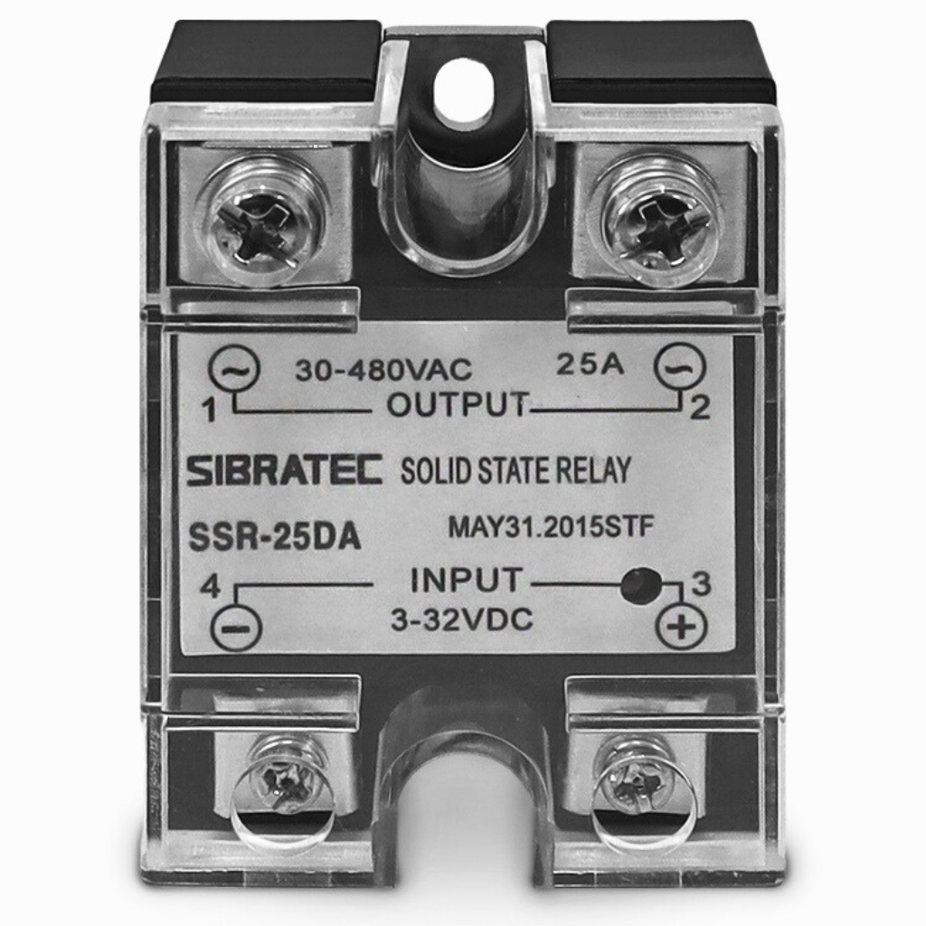Relé de Estado Sólido Monofásico SSR-25Da | 25A
