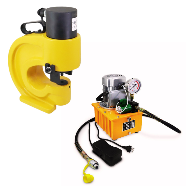 Kit Perfurador Hidráulico HHM-70 + Bomba Hidráulica Elétrica