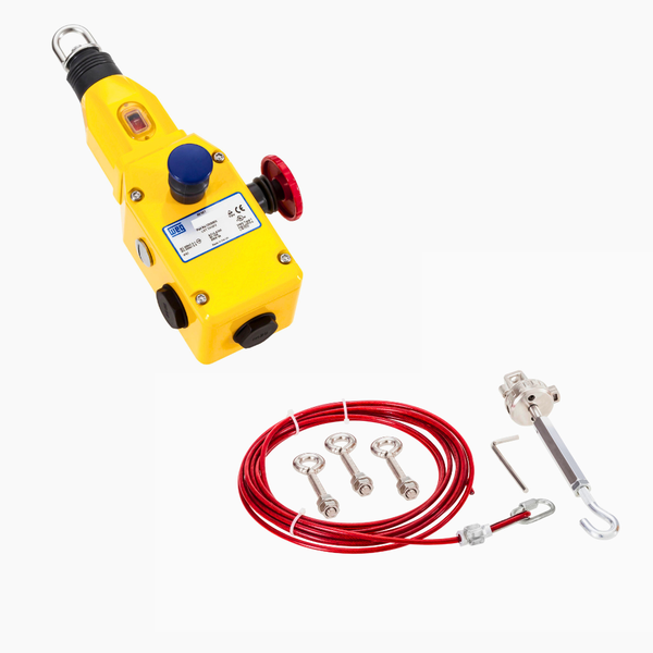 Kit Chave de Emergência CEC-ME22A + Cabo de Aço 30m K30G